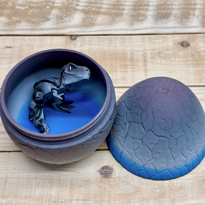 3D Printable Dino Egg by ENIQUE3D