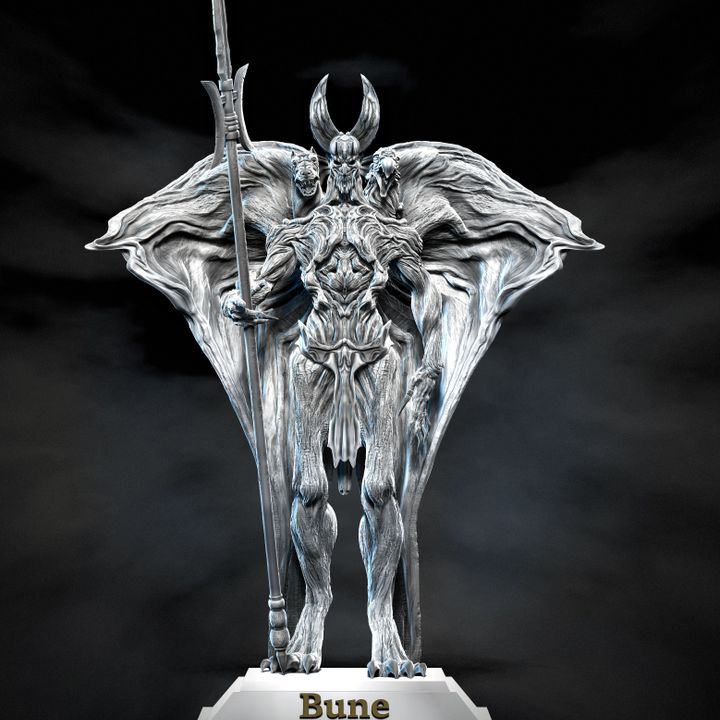 3D Printable Bune demon 3D print model by Andrii Akhtyrskyi