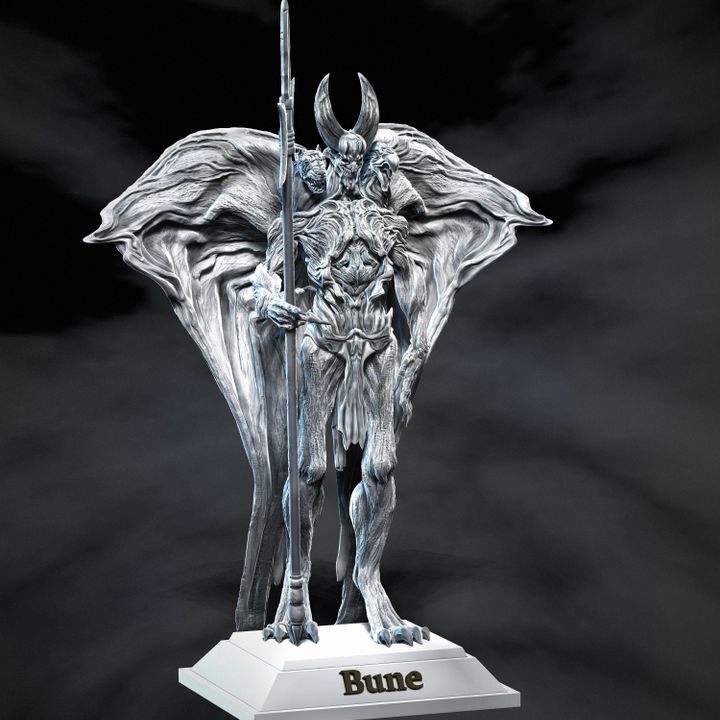 3D Printable Bune demon 3D print model by Andrii Akhtyrskyi