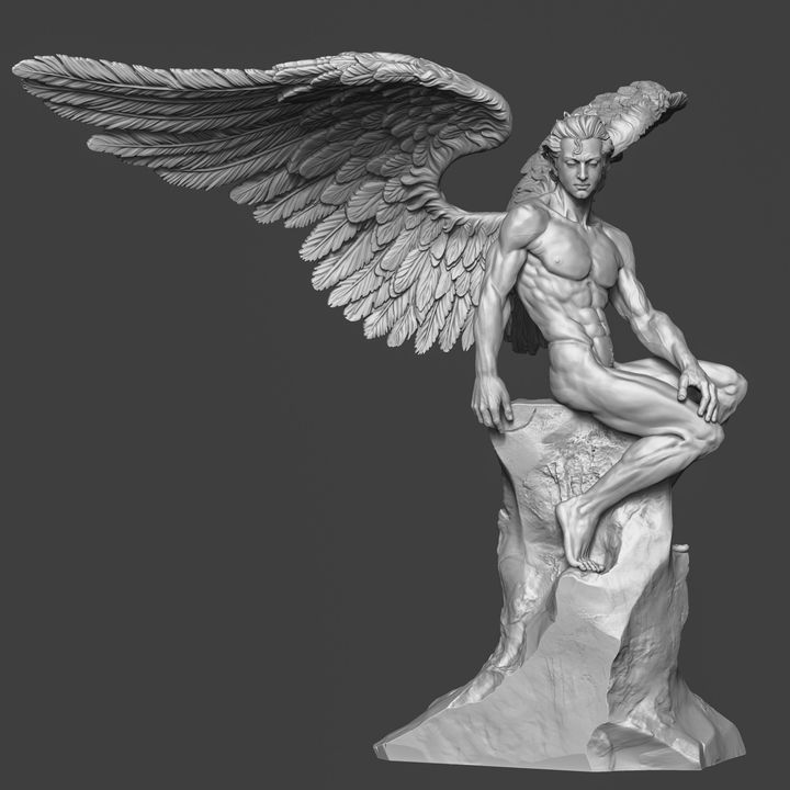 3D Printable Lucifer 3D print model by Andrii Akhtyrskyi