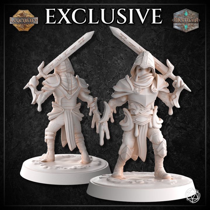 3D Printable Ooze Warrior by M3DM