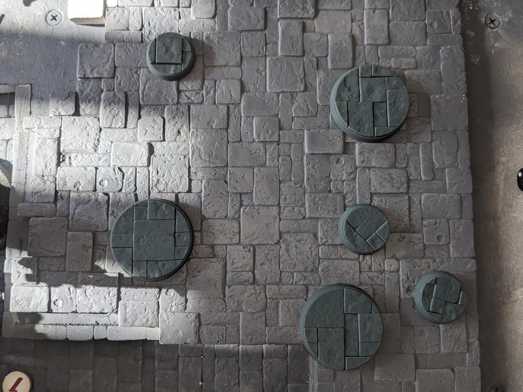3D Printable Flagstone Base Megapack by DemiDragon