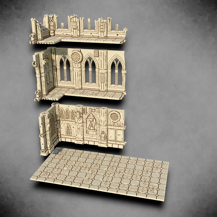 3D Printable Filia Ferrum Pegged by Terrain4Print