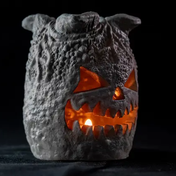 3D Printable Alien Egg Jack o' Lantern LED Tealight by Lantern Lore