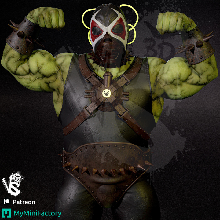 3D Printable Bnae 1997 Fanart by VS3D