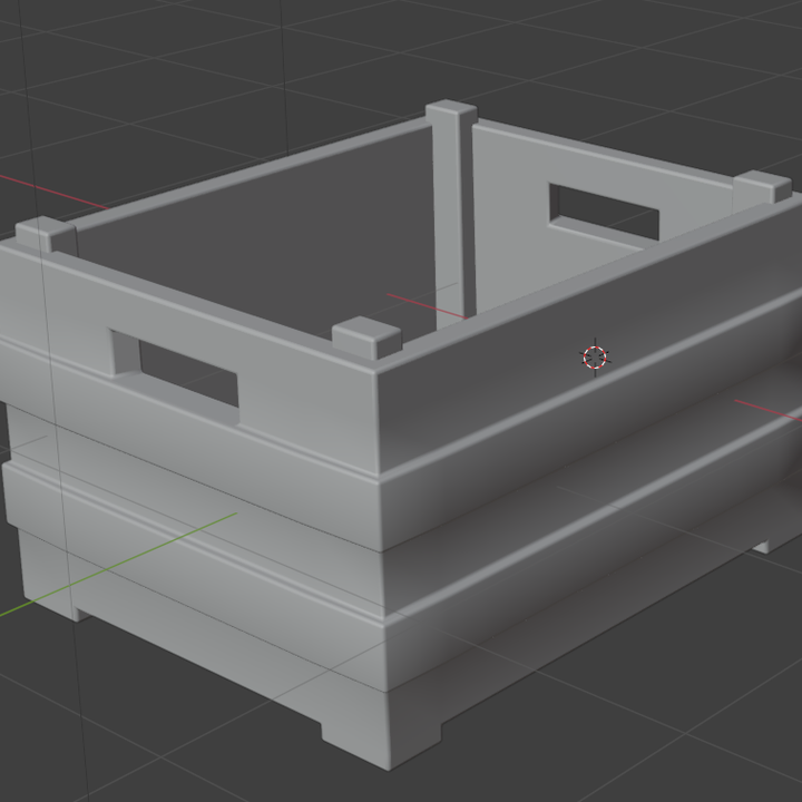 3D Printable Modular crates by oz tzemach