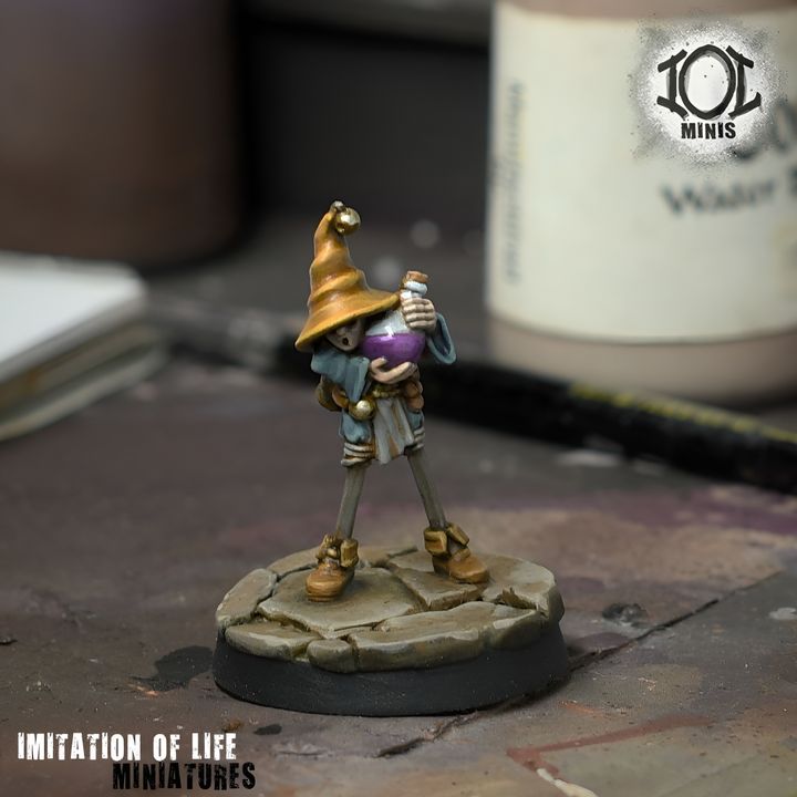 3D Printable Apprentice and Familiar by Imitation of Life Miniatures