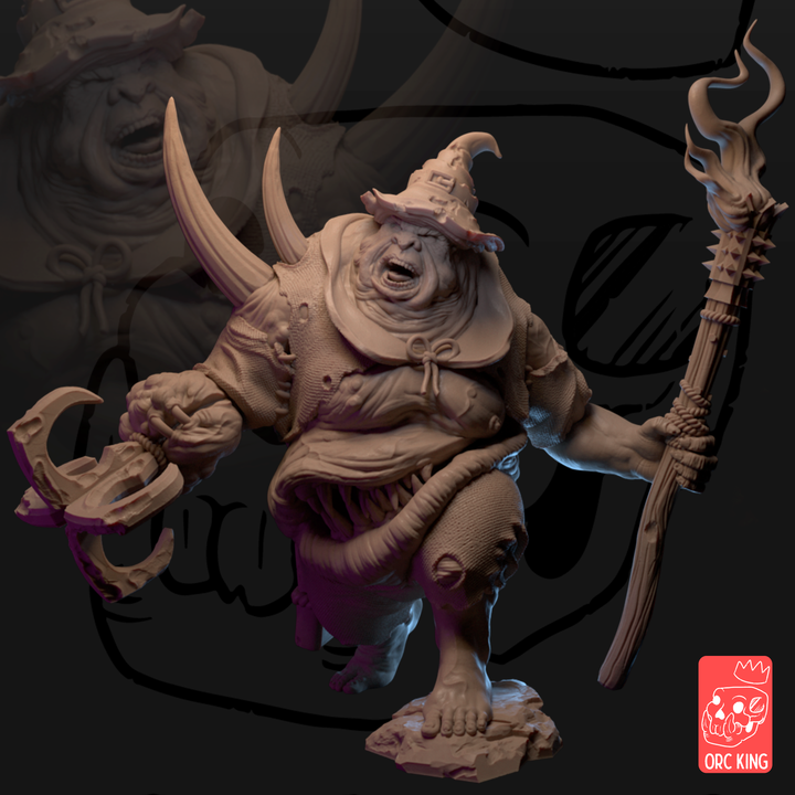 3D Printable 👑 The Governor (Leader Unit) by Orc King Studio