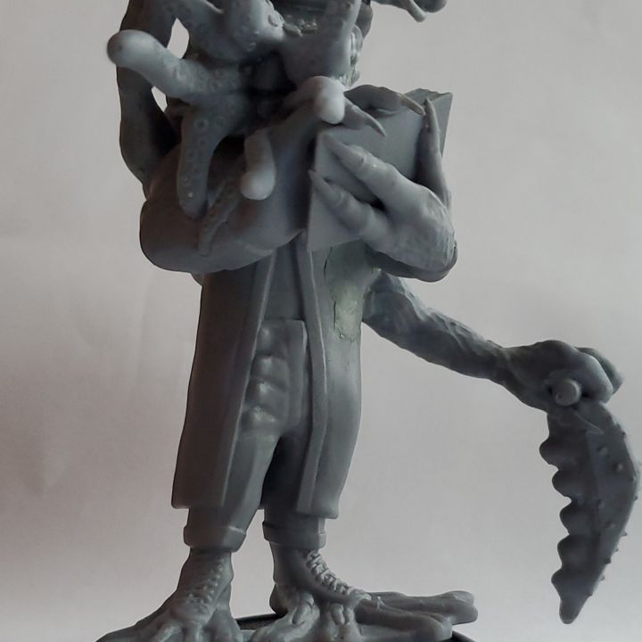 3D Printable Dapper Sea Beast by Clown Town