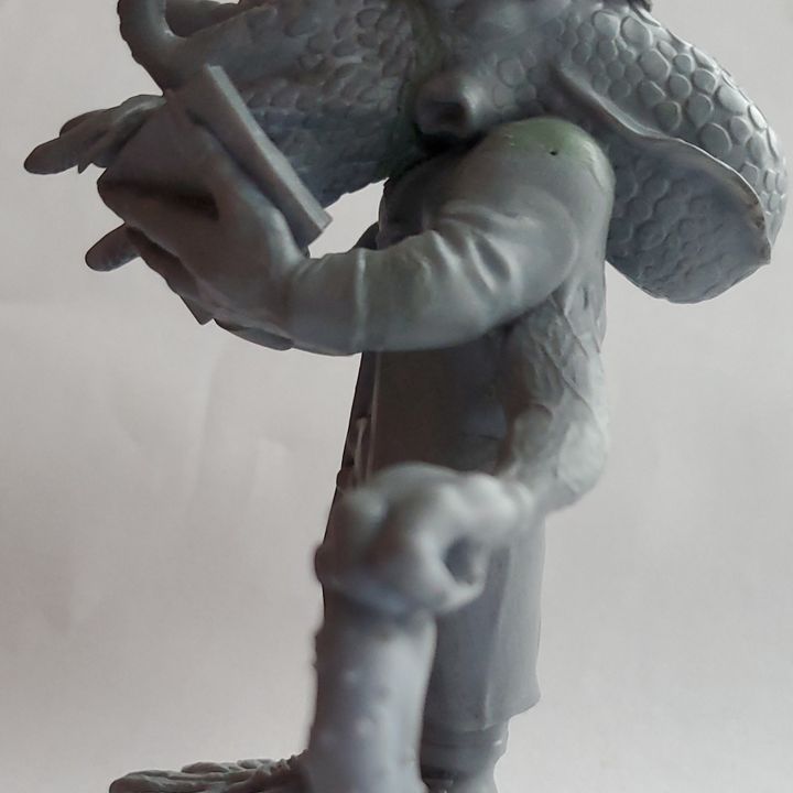 3D Printable Dapper Sea Beast by Clown Town