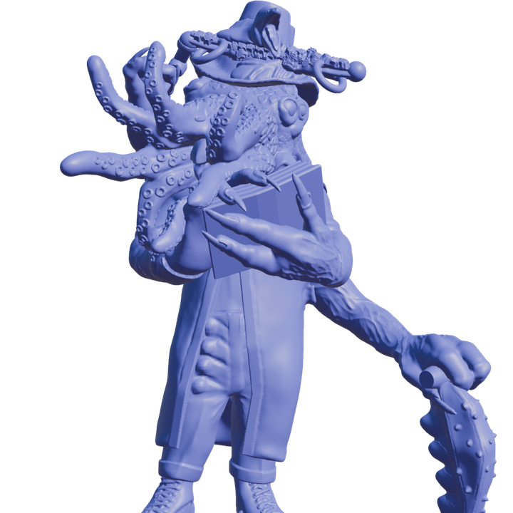 3D Printable Dapper Sea Beast by Clown Town