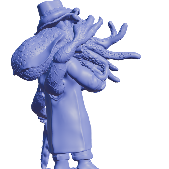 3D Printable Dapper Sea Beast by Clown Town