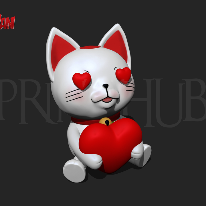 3D Printable Dandadan Turbo Doll Valentine Special Model by Printhub