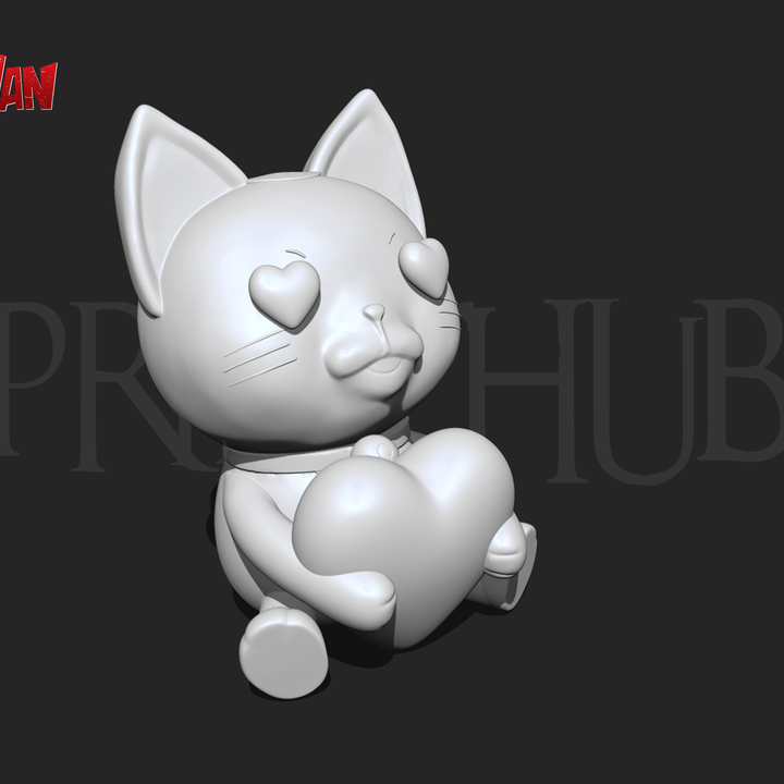 3D Printable Dandadan Turbo Doll Valentine Special Model by Printhub