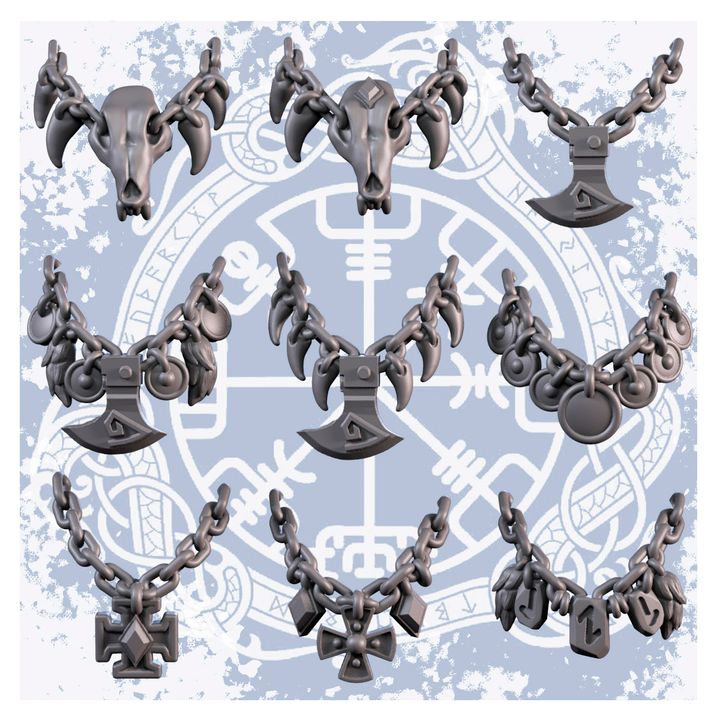 3D Printable Wolf Body Acssessuares by Sergeant Hammer