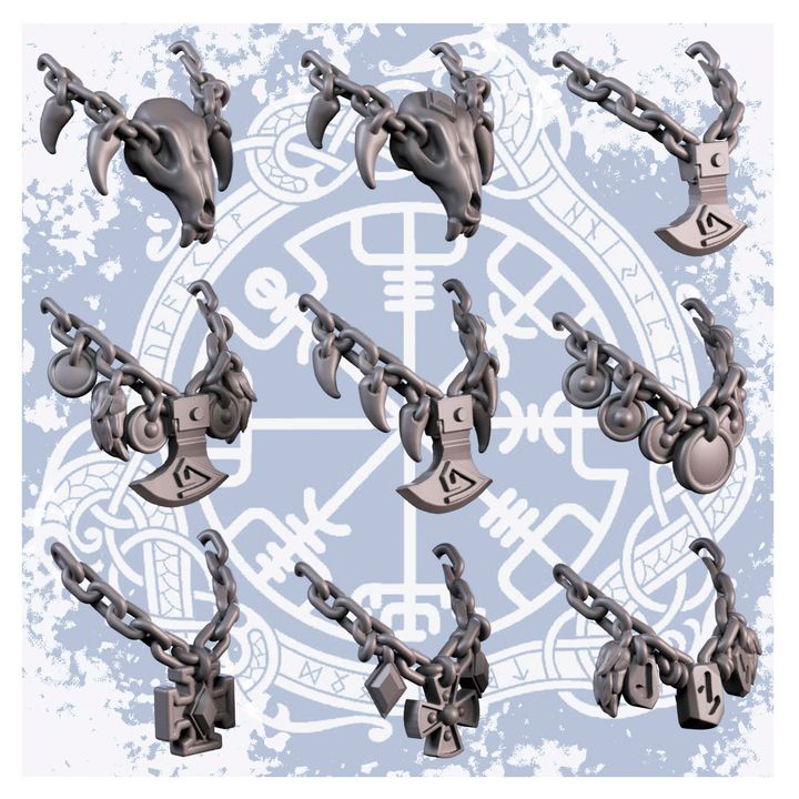 3D Printable Wolf Body Acssessuares by Sergeant Hammer