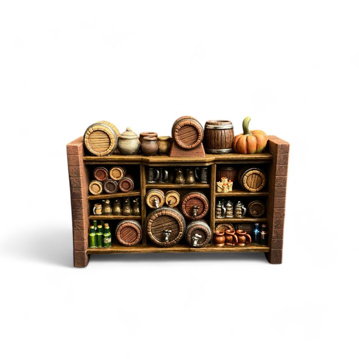 3D Printable Beer Stall by Tiny Furniture