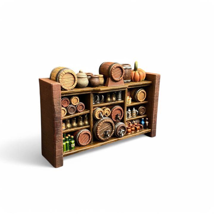 3D Printable Beer Stall by Tiny Furniture