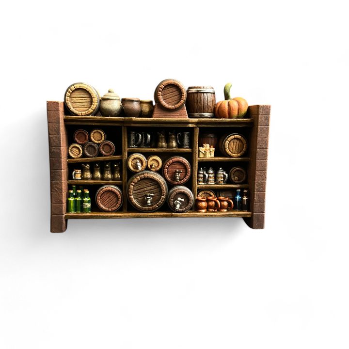 3D Printable Beer Stall by Tiny Furniture