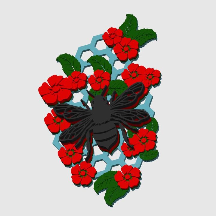 3D Printable Honeycomb by martins masko