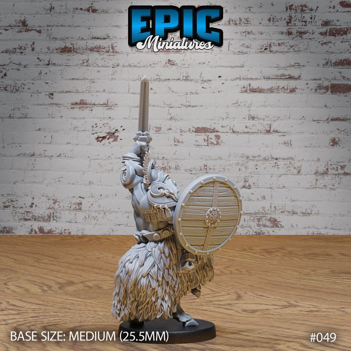 3D Printable Goat Centaur Dwarf Victory / Dwarfen Warrior Hybrid ...