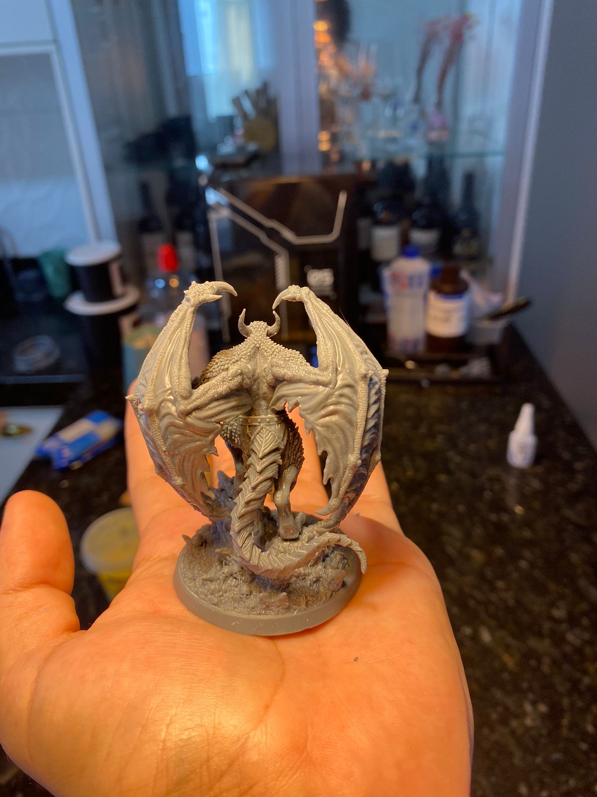 3D Printable Pit Fiend by Evil Forge Studio