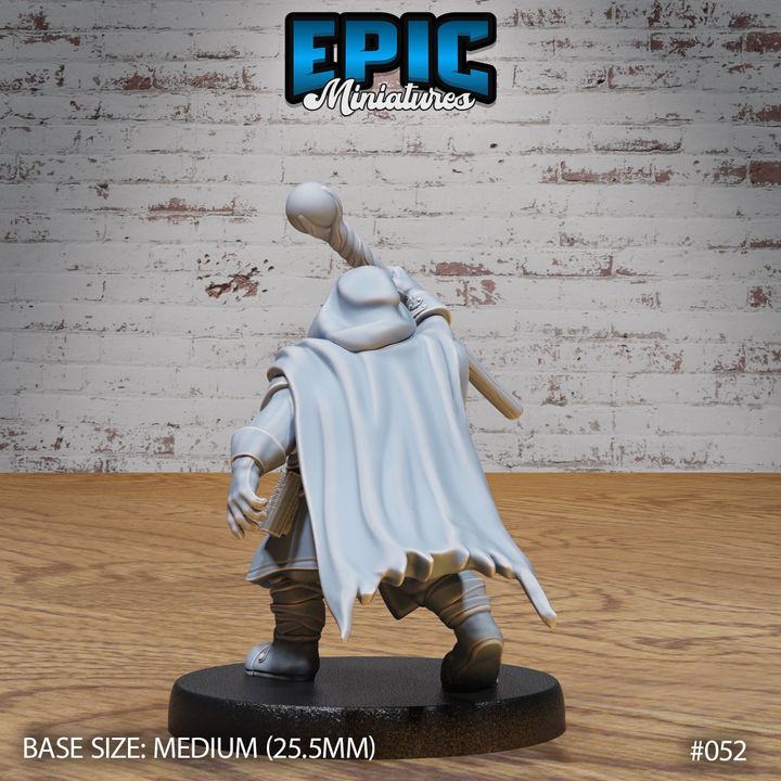 3D Printable Summoner Dwarf Staff / Dwarfen Warrior / Halfling Mountain ...