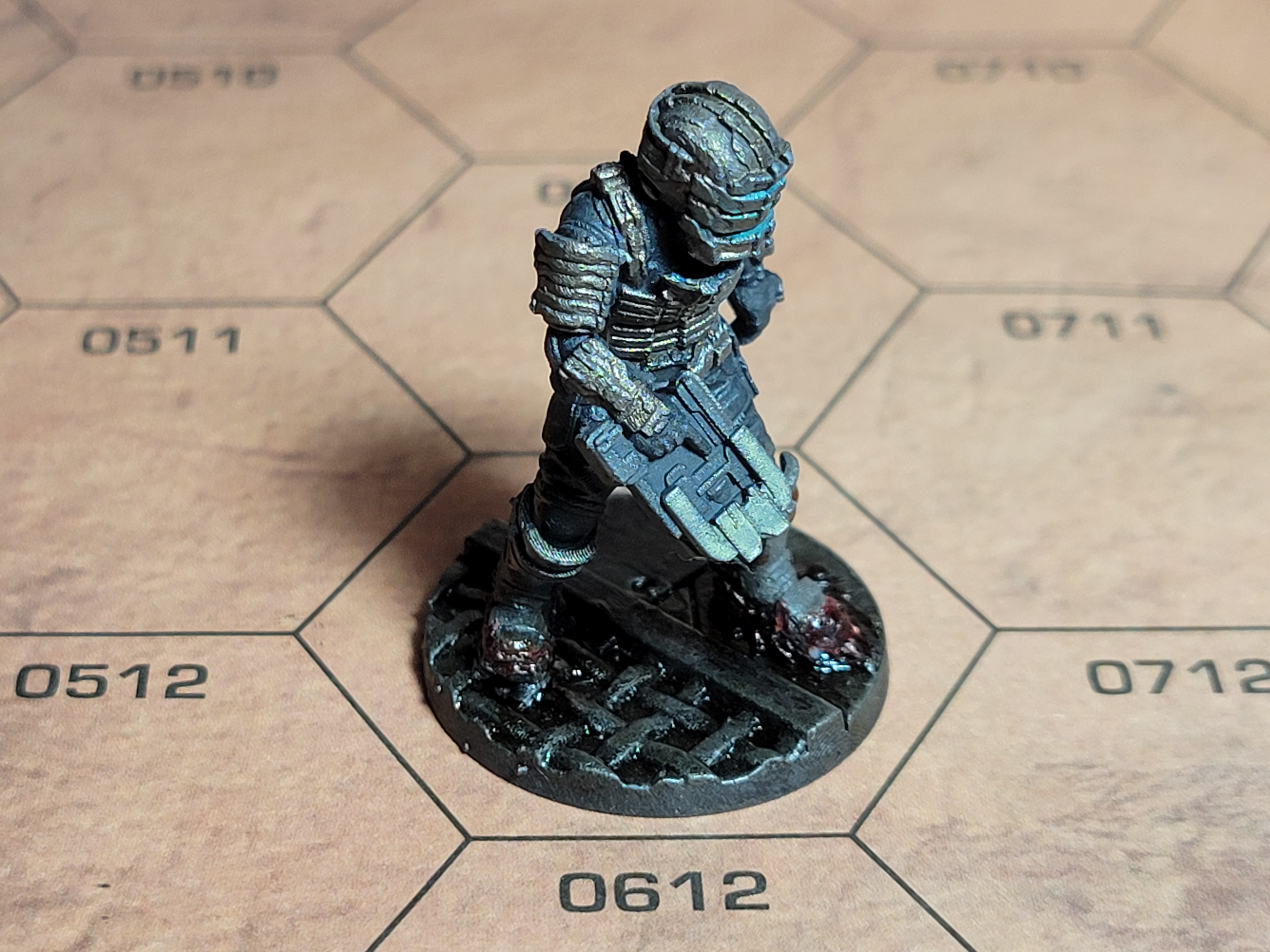 3D Printable COLONIAL SPACE COMBAT ENGINEER SET 1 by PAPSIKELS MINIATURES