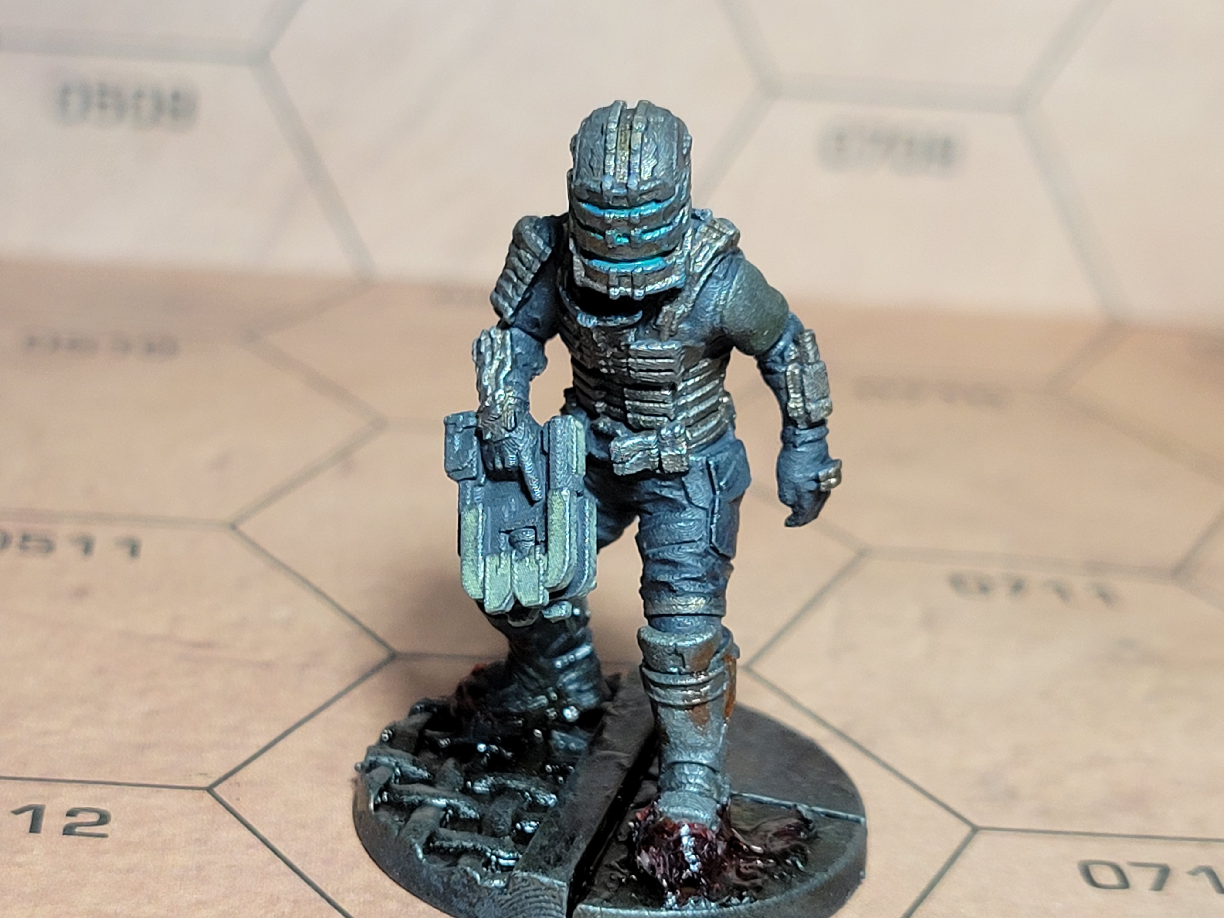 3D Printable COLONIAL SPACE COMBAT ENGINEER SET 1 by PAPSIKELS MINIATURES