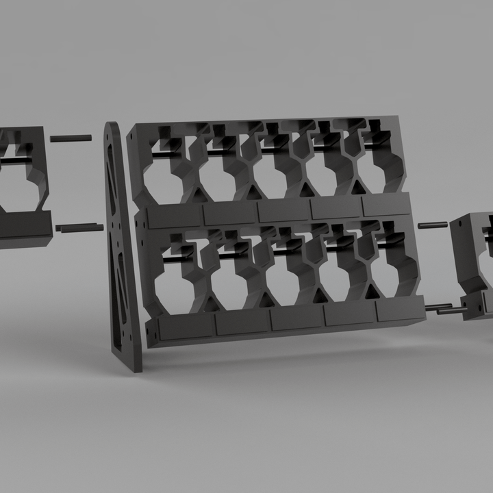 3D Printable Modular Benchy Display Stand by Christian Leyden