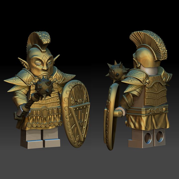 3D Printable Ordinator from TES3 Morrowind minifigure custom set by ...