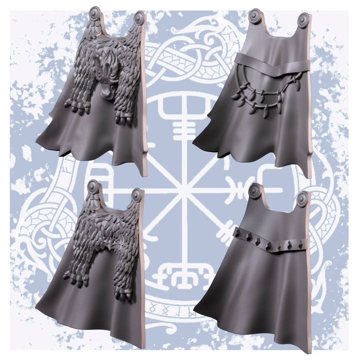 3D Printable Wolf cloak by Sergeant Hammer