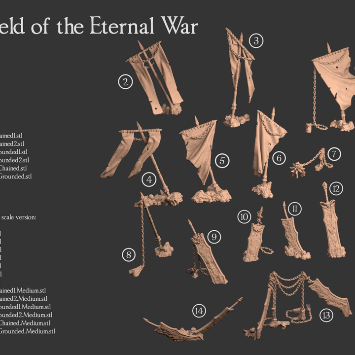 3D Printable HELL! Bundle - Hellscape Terrain by Making Tlon
