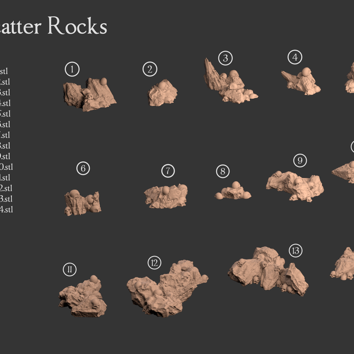 3D Printable HELL! Bundle - Hellscape Terrain by Making Tlon