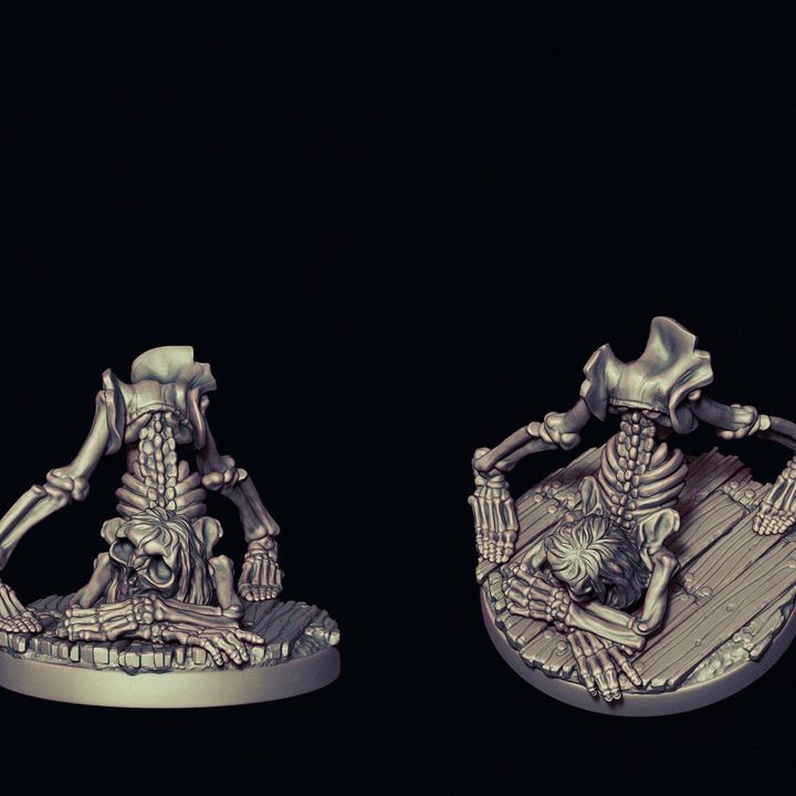 3D Printable Crazy Skeletons - Skeleton 23 by Arminas Didziokas