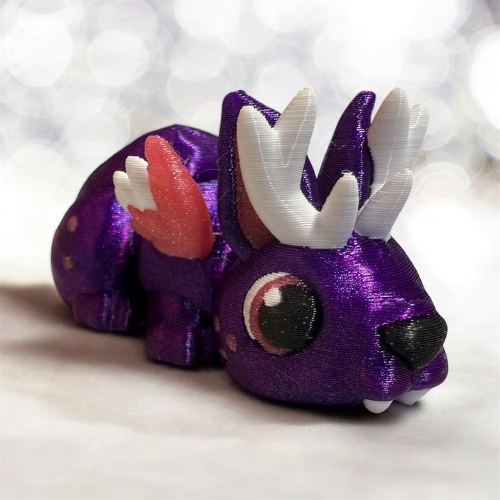 3D Printable Mini Cryptids Set 1 - Kitsune - Jersey Devil -Wolpertinger ...