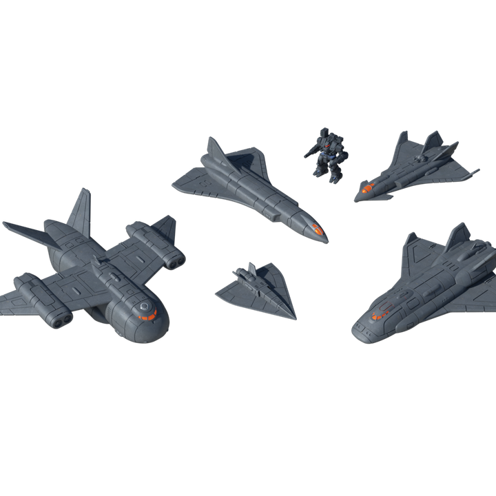3D Printable Aircraft Pack by Hardware Studios