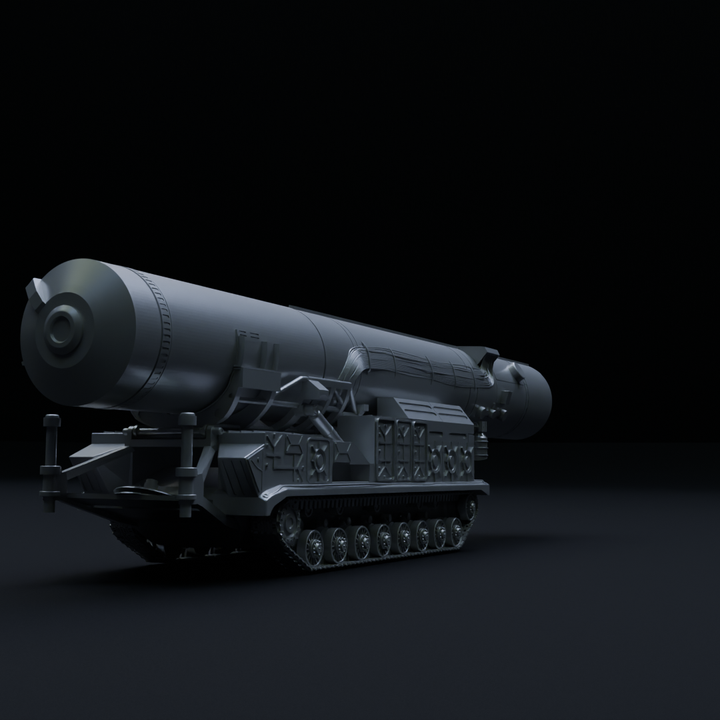 3D Printable RT-20PM SS 15 Scrooge ICBM TEL by The Military Industrial ...
