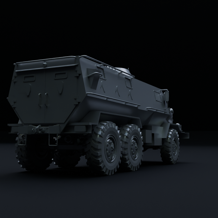 3D Printable Russian Ural Chekan MRAP PMC Wagner with Interiors by The ...