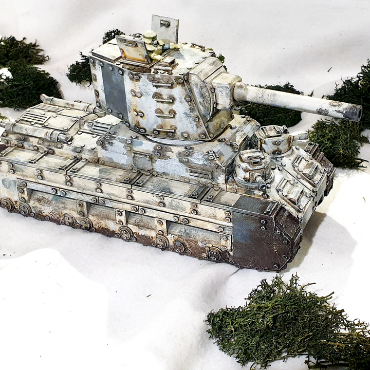 3D Printable Bombardier Siege Tank by Culverin Models