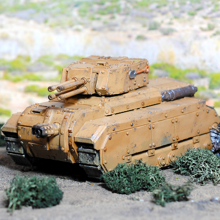 3D Printable Onager Assault Tank by Culverin Models