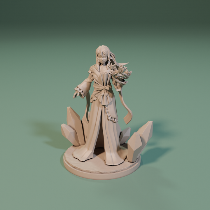 3D Printable Yuki Onna by Steam Tatsu