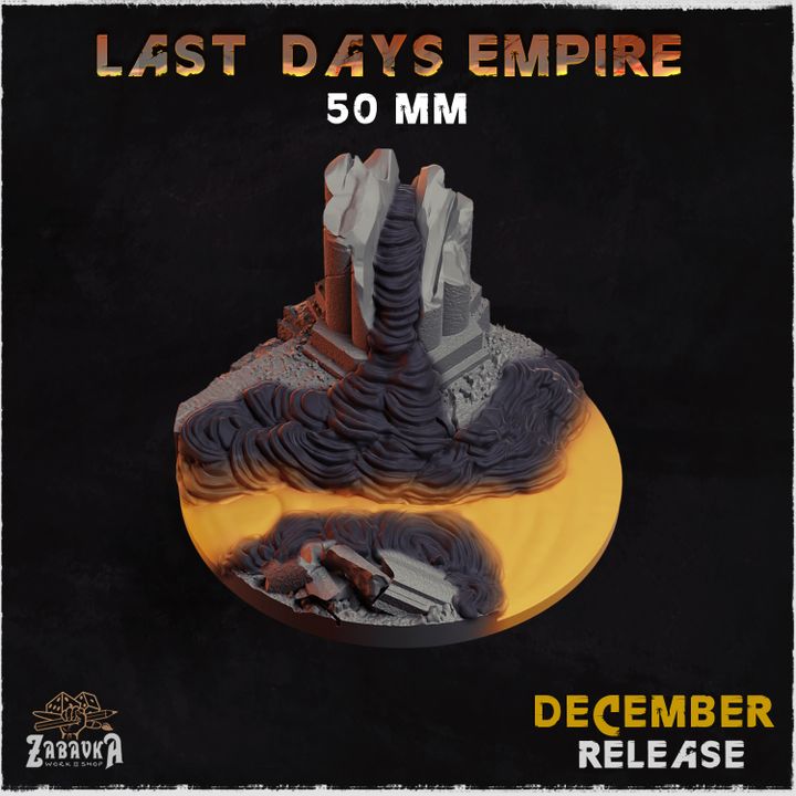 3D Printable Last Days Empire - Bases & Toppers (Big Set++) by Zabavka ...