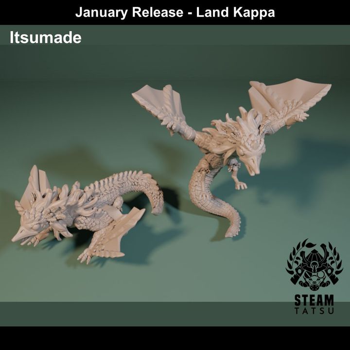 3D Printable Itsumade by Steam Tatsu