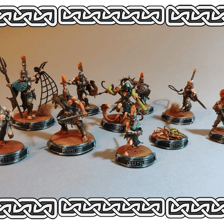 3D Printable Skirmish Fantasy Untamed Beasts Warband Nameplates by Warg ...