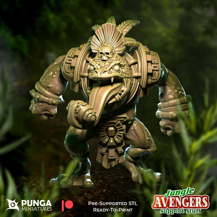 3D Printable Frogman Big Guy 2 by Punga Miniatures