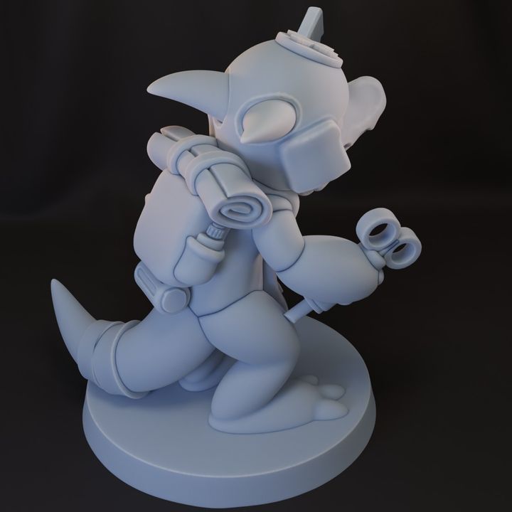 3D Printable kobold medic by The Cackling Kobold Company
