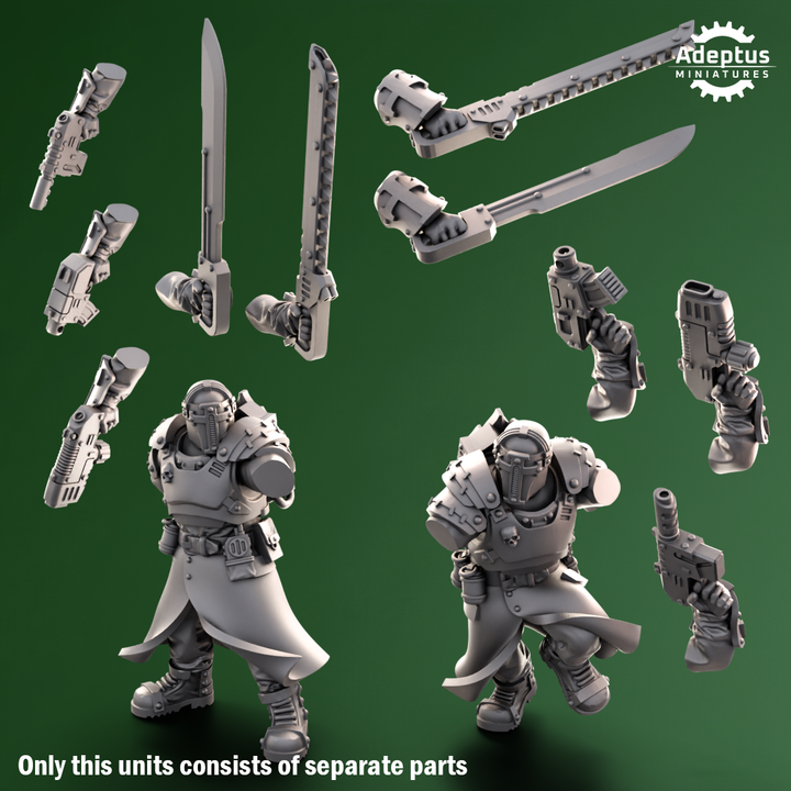 3D Printable Infantry Bundle. Crusaders Covenant. Imperial Guard by ...