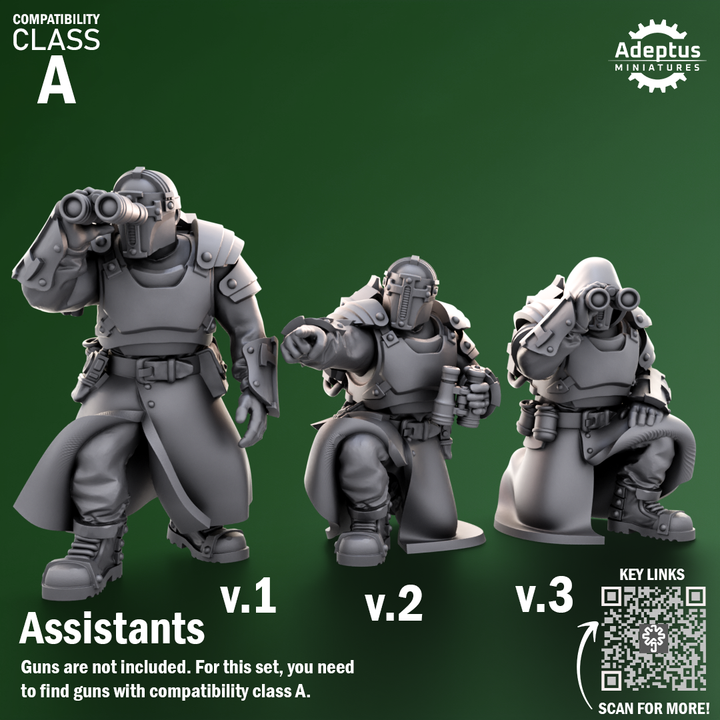 3D Printable Heavy Weapons Team. Crusaders Covenant. Imperial Guard ...