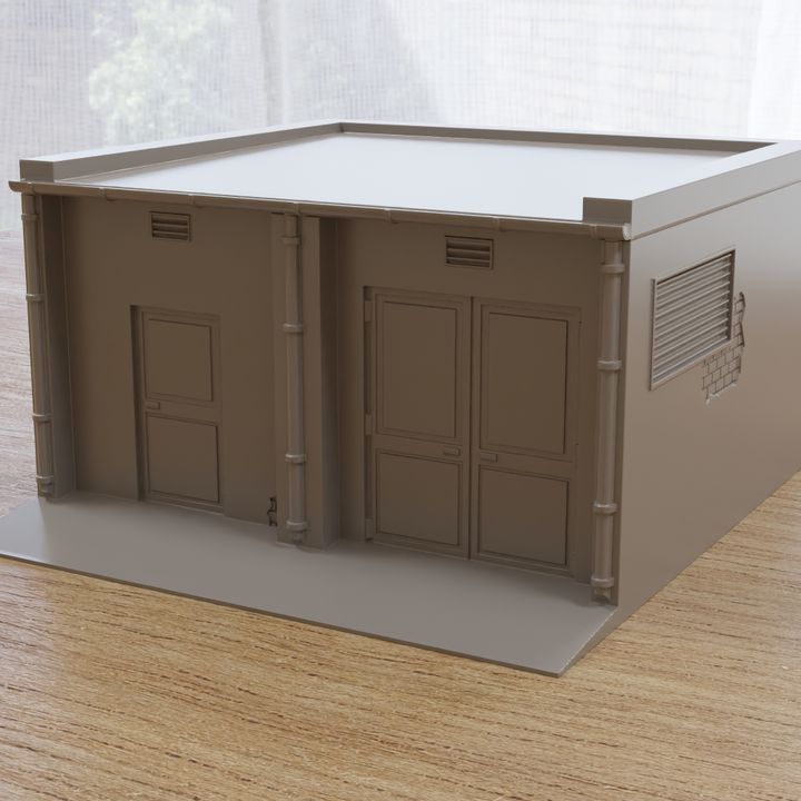 3D Printable Soviet Power Substation / Chornobyl - Zona Alfa Terrain by ...